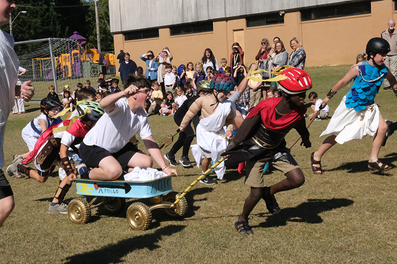 What can students learn from chariot races and ring toss? – Why Westminster